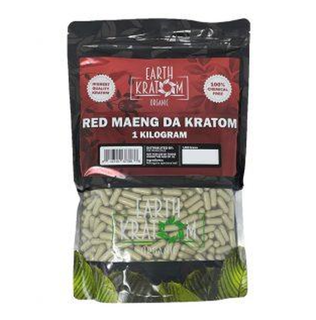 Earth Kratom 1 Kilo Caps ( 1,500 Capsules ) – kratomroots.com